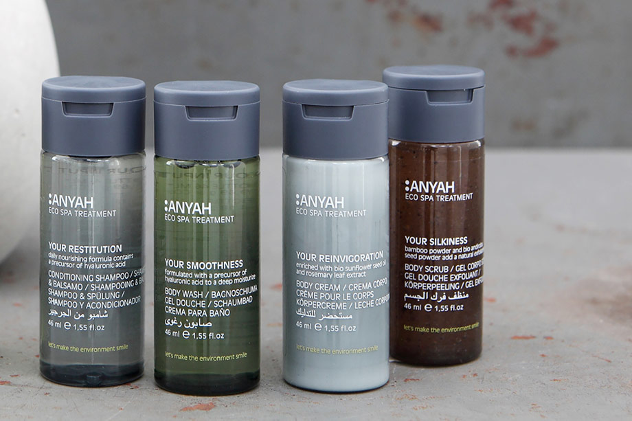 Linea Cortesia Anyah ecologica, ecofriendly e di alta qualità.